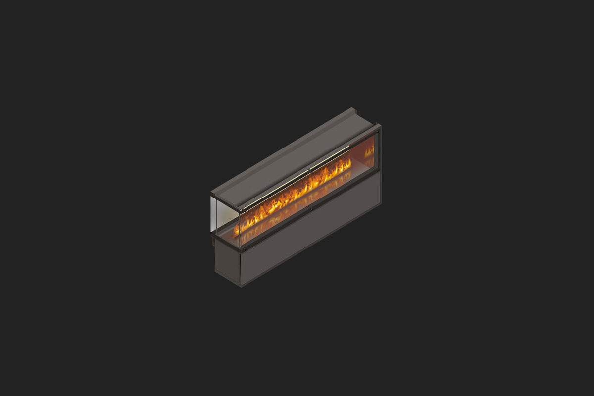 Endless Fire Box 3 Seiten U-Form - The Flame